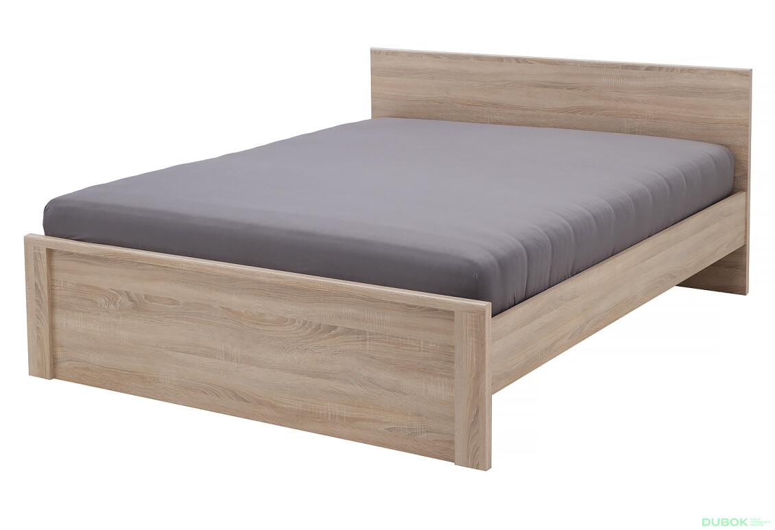 Postel 160x200 dub sonoma Norton Mebel Bos koupit za cenu 3279 Kč se ...